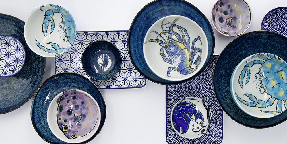 Porcelain tableware sorted by design series - TDS