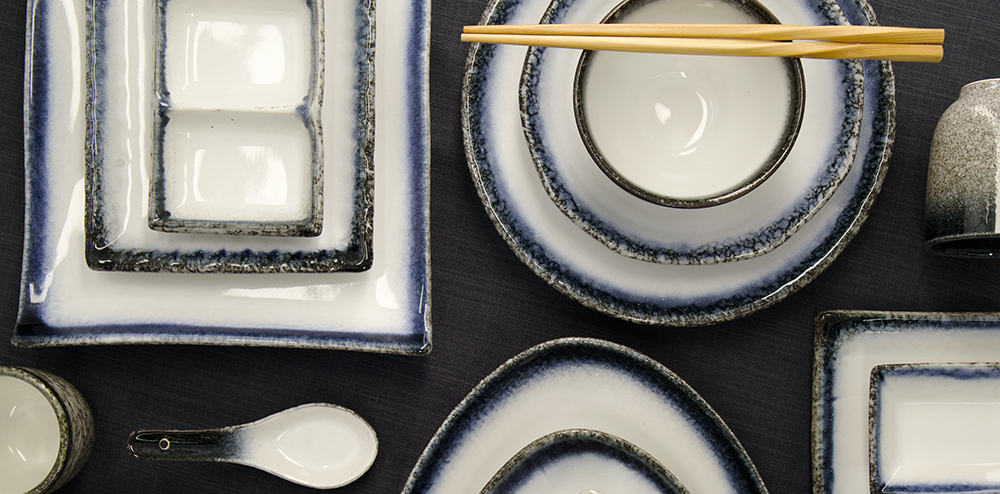 Porcelain tableware sorted by design series - TDS