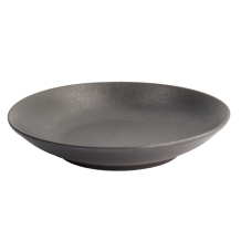 Teller, Yuzu Schwarz Runde Platte mit Rand, Ø 26x2.4cm, Art.-Nr. 20379 ...